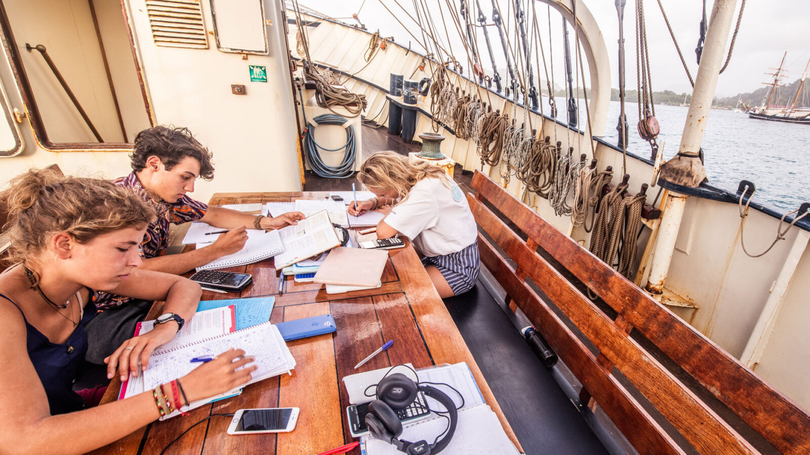 On board - School at Sea