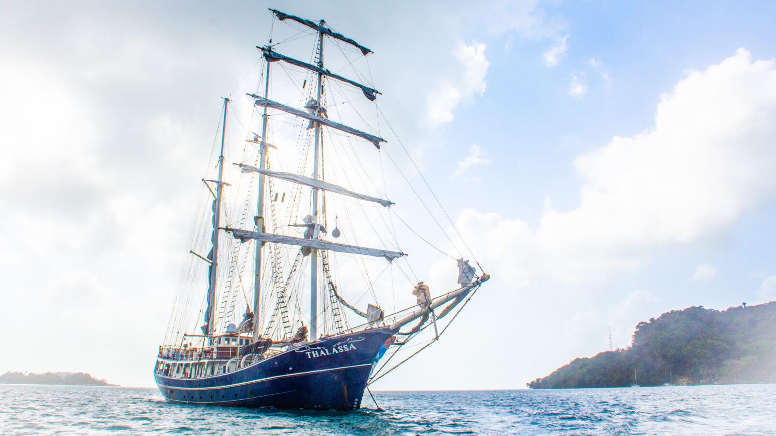 Before boarding - School at Sea