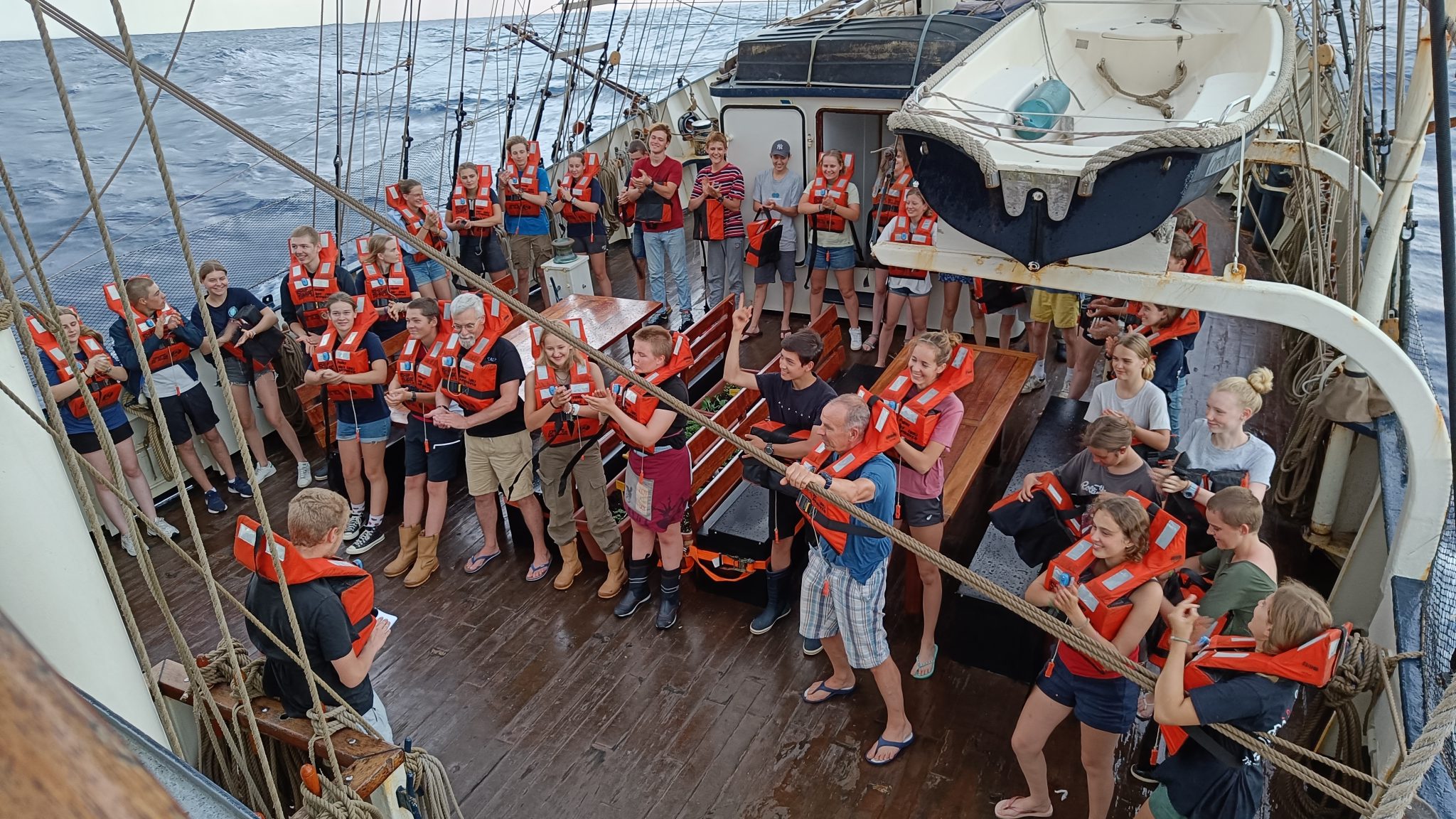 Nu is School at Sea pas echt begonnen - School at Sea